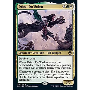 Magic: the Gathering - Drizzt Do'Urden (220) - Adventures in The Forgotten Realms