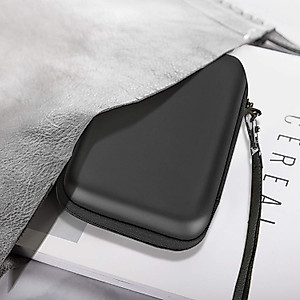 ProCase Hard Drive Case 2.5 Inch for Elements WD My Passport Canvio Basics Seagate Backup Plus Slim Expansion 1TB 2TB 3TB 4TB, Portable External Hard Drive Carrying Case -Black