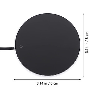 UPKOCH Coffee Mug Warmer USB Heating Coaster Tea Cup Warmer Heater Beverage Warmer Milk Tea Candle Warmer Candle Wax Cup Warmer Heating Plate