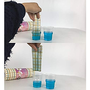 PandS Reusable Paper Towels - Plaid 40 Count - 1 Roll 10″×10″ Cleaning Wipes - Shop Towels - Strong Absorbent Quick Dry - Cleaning Supplies - Household Items