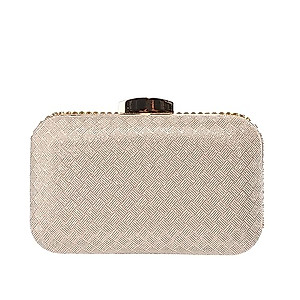 Olixi Silver Crystal Clutch Purse for Women Evening Bag Glitter Luxury Handbag for Wedding Dinner Party Prom Cocktail