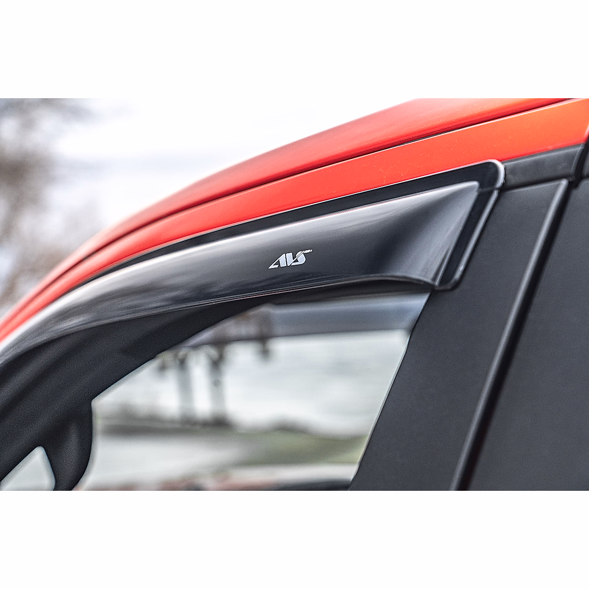 Auto Ventshade [AVS] Ventvisor / Rain Guards | Smoke Color, 4 pc | 94044 | Fits 1999-2006 Chevrolet/GMC Silverado/Sierra 1500, 2001-2006 Silverado/Sierra 2500/3500, 2007 HD Classic Models w/ Ext. Cab