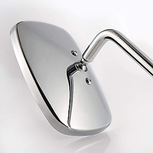 KiWAV Motorcycle OEM Replacement Mirror FA265 compatible for PIAGGIO Vespa S 50 125 150 Left Hand x 1