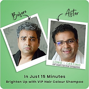 VIP 3 in 1 Hair Color Shampoo (180 ml / 6.08 fl oz)