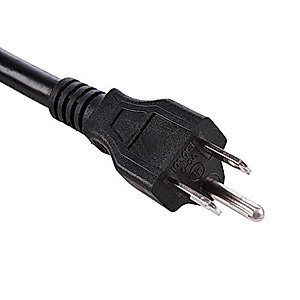 Amazon Basics 6-Outlet Surge Protector Power Strip with 2 USB Ports - 1000 Joule, Black