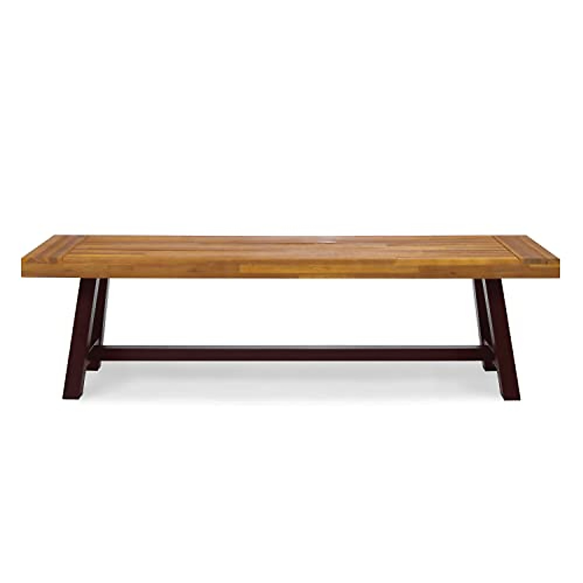 Christopher Knight Home 318117 Carlisle Benches, Sandblasted Brown + Rustic Metal