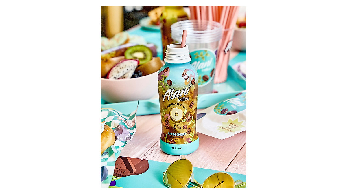 Alani Nu Protein Coffee - Energizing Maple Donut Flavor