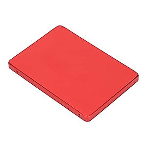 SSD Adapter Enclosure Kit, Aluminum Alloy SSD Adapter Enclosure Stable Durable for Home for Computer for Office Red