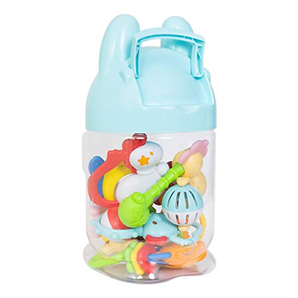 Smart Steps by Baby Trend STEM Tiny Nibbles 10-Pack Teethers Multi PT07D62A