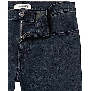 Amazon Essentials Men's Comfort Stretch Straight Slim-Fit Jean (Previously Goodthreads), Blue Black Vintage, 36W x 28L