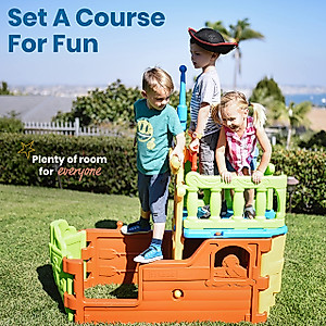 ECR4Kids Buccaneer Boat, Play Structure, Assorted