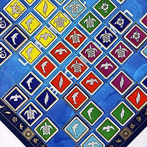 Latice Hawaii Strategy Board Game - The Multi-Award-Winning Smart New Family Board Game For 2 Players, Intelligent Fun for Creative People.