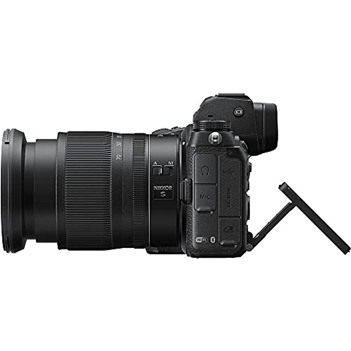 Nikon Intl. Z6II Mirrorless Digital Camera with Nikon NIKKOR Z 24-70mm f/4 S Lens + 128GB Additional Memory, Case, LED Light and More (Z 6II 1663)