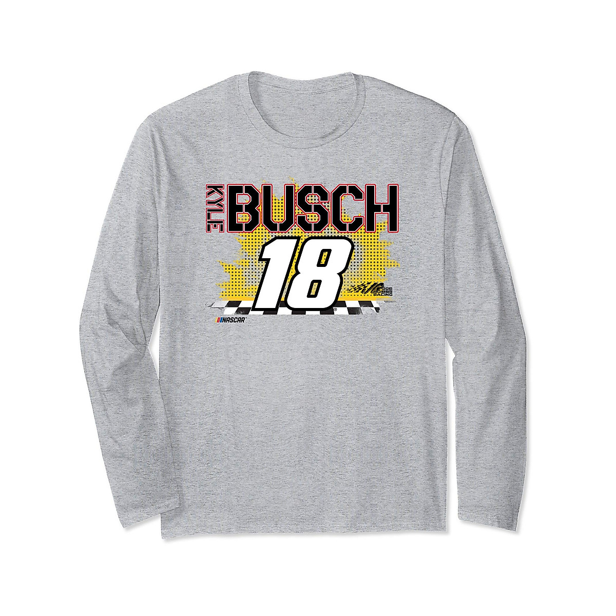 NASCAR - Kyle Busch - Dust Storm Long Sleeve T-Shirt