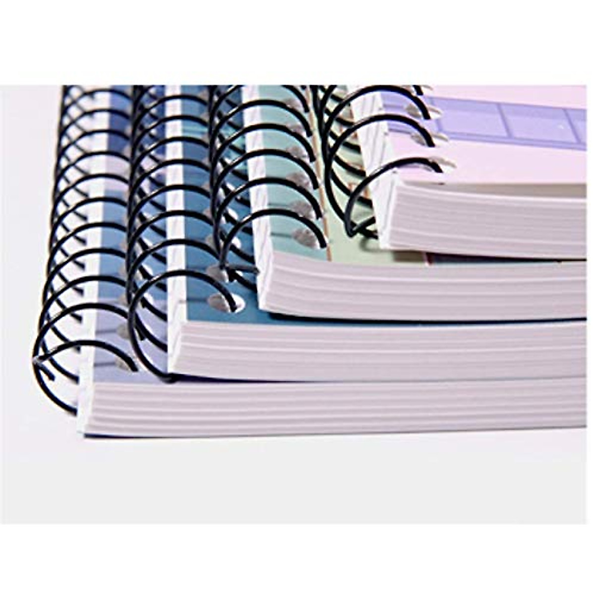 Cute Korean Aesthetic Blank Unlined Spiral Planning Drawing Notebook/Journal for girls, Women, College, School - 130 p each, 7.4” x 10.2”, 4 Count (cocktail lights, enchanted, last bus, still awake) + 1 dalgaru sticker sheet