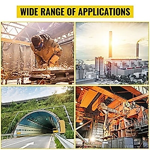 OrangeA Utility Blower Fan, 8 Inches, 230W 882 CFM High Velocity Ventilator w/ 32.8 ft/10 m Duct Hose, Portable Ventilation Fan, Fume Extractor for Exhausting & Ventilating at Home and Job Site