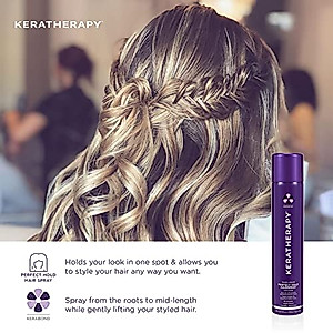 KERATHERAPY Daily Smoothing Cream, 6.8 fl. oz., 200 ml - Keratin Infused Smoothing Cream for Blowouts with Collagen, Jojoba Oil, Wheat & Argan Oil