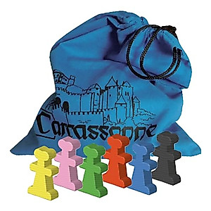 Carcassonne Traders & Builders Board Game EXPANSION - New Strategies Await! Medieval Tile-Laying Strategy Game for Kids and Adults, Ages 7+, 2-6 Players, 45 Minute Playtime, Made by Z-Man Games