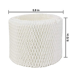 AEERT 4 Pack Replacement Humidifier Filter for Vicks WF2 Humidifier Filter, Compatible with Vicks 3000 Series, ReliOn WA-8D & Robitussin DH835 ​Series
