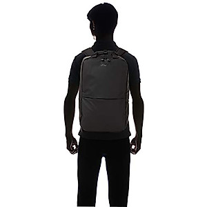 anello(アネロ) Men's Multifunction Square Backpack Regular, Black (Black 19-3911tcx)