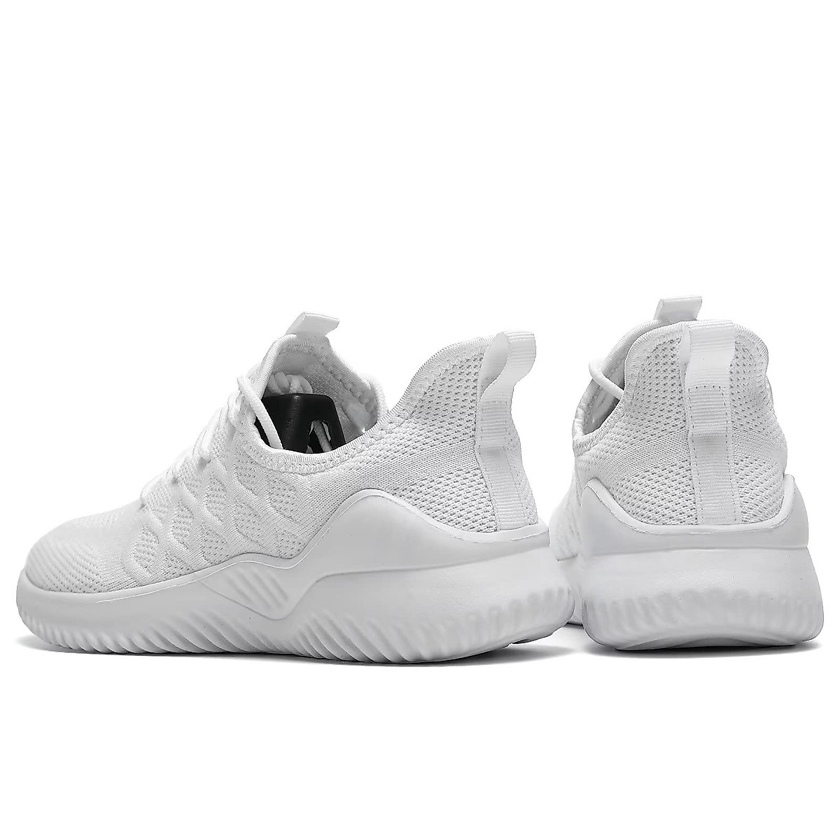 Womens Fashion Walking Sneakers Trainers Running Tennis Ladies Shoes Sports Jogging Gym Breathable Soft Sole Work Shoes White