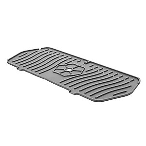 Hemoton 3pcs Faucet Splash Pad Drip Catcher for Sink Faucet Sink Drain Pad Faucet Catcher Kitchen Gadgets Sink Mat Kitchen Accessory Medium and Small Draining Mat