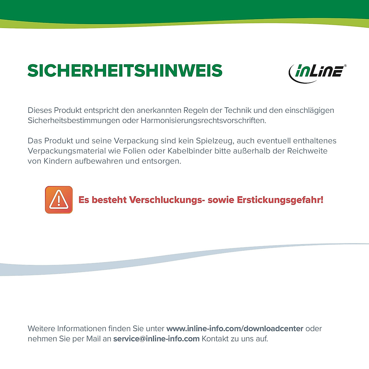 InLine 33291I Mini USB 2.0 Hub, USB C Male to 2X USB A Female Silver