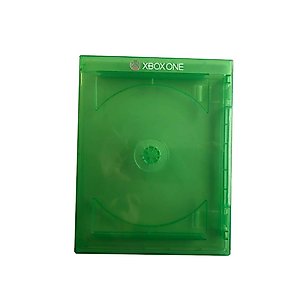 New Premium MegaDisc 1 Empty Green Transparent Game DVD Blu-Ray case Replacement Box Holder