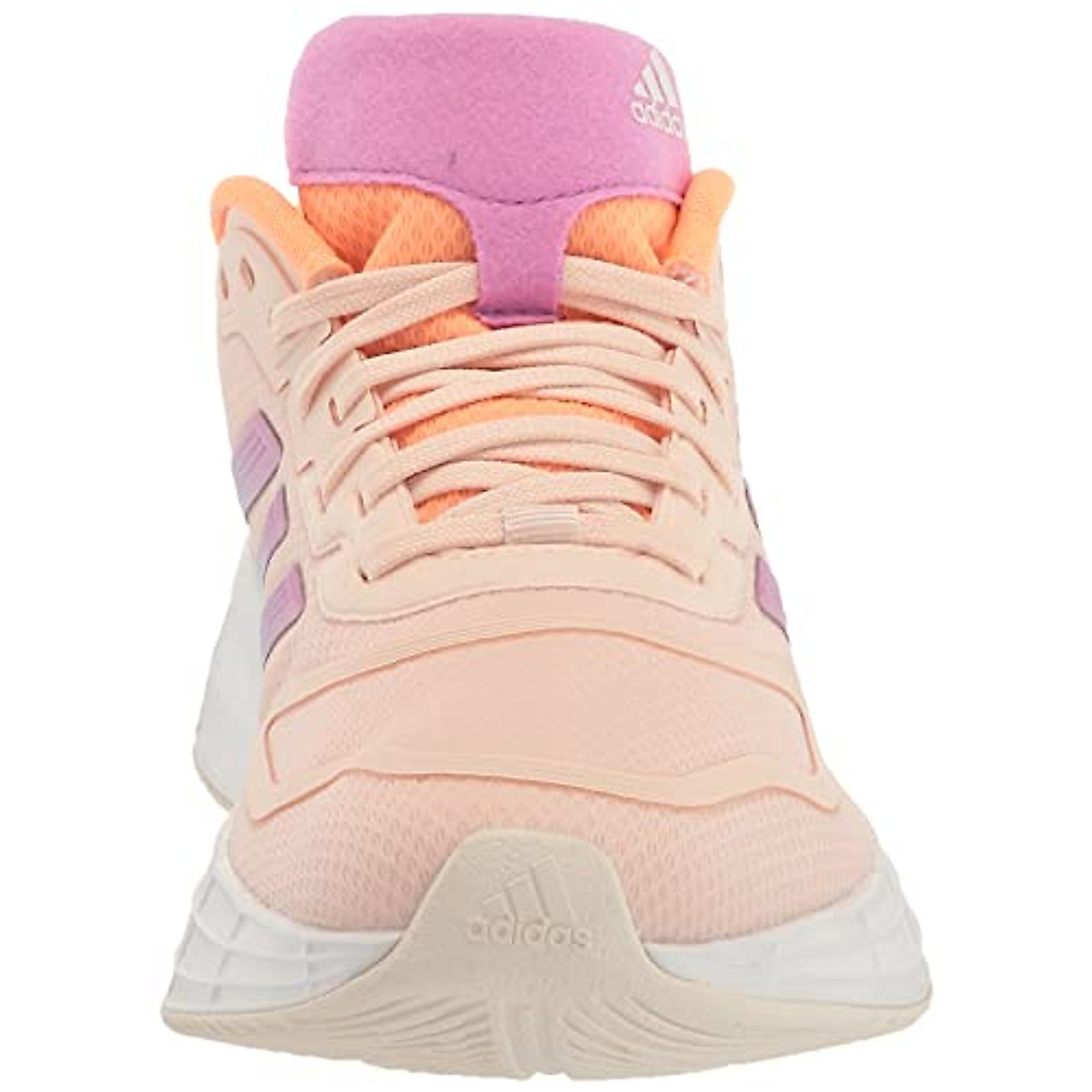 adidas Women's Duramo Sl 2.0 Running Shoe, Bliss Orange/Pulse Lilac/Almost Blue, 7