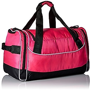 ASICS Edge Medium Duffle Bag, Pink Glow, One Size