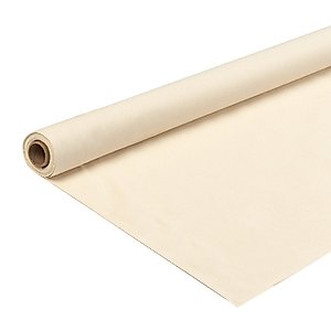 Nasco 1100424 Fine Arts Unprimed Cotton Canvas Roll, 6 yds x 62"