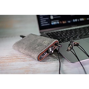 iFi Hip-dac2 - Portable Balanced DAC Headphone Amplifier for Android, iPhone with USB Input Only/Outputs: 3.5mm Unbalanced / 4.4mm Balanced – MQA Decoder