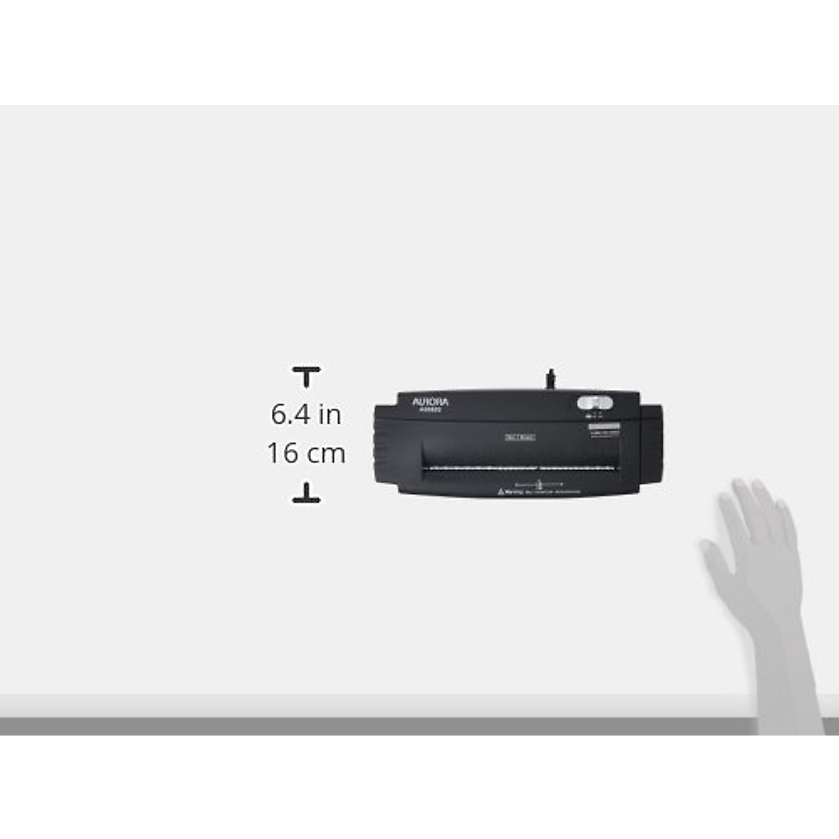 Aurora AS680S Professional Light Duty Strip Cut Paper Shredder Without Wastebasket