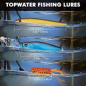 TRUSCEND 232Pcs Essential Fishing Lures Kit, Giftable Fishing Bait Gear Kit for Freshwater, Bass Fishing Tackle Box with Tackle Included Soft Lures, Crankbait, Hook, Weights, Other Accessories for Men