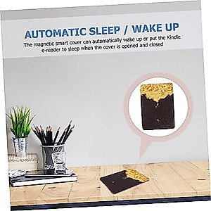 UKCOCO 6pcs Protective case ebook Reader Shell e-Book Reader case for e- Book Reader Book Cover ebook Reader case Pattern case ebook Reader Cover ereader Imitation Leather Wake Slim Cover