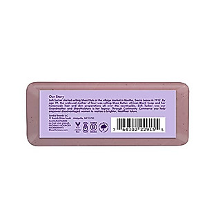 SheaMoisture Bar Soap for Dry Skin Purple Rice Water Bath with Shea Butter 8 oz