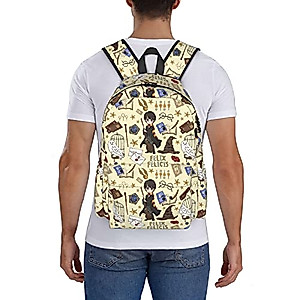 Magic Owl Backpack Durable, Lightweight and Spacious Laptop Bag for Travel and Fans for Family 16Inch