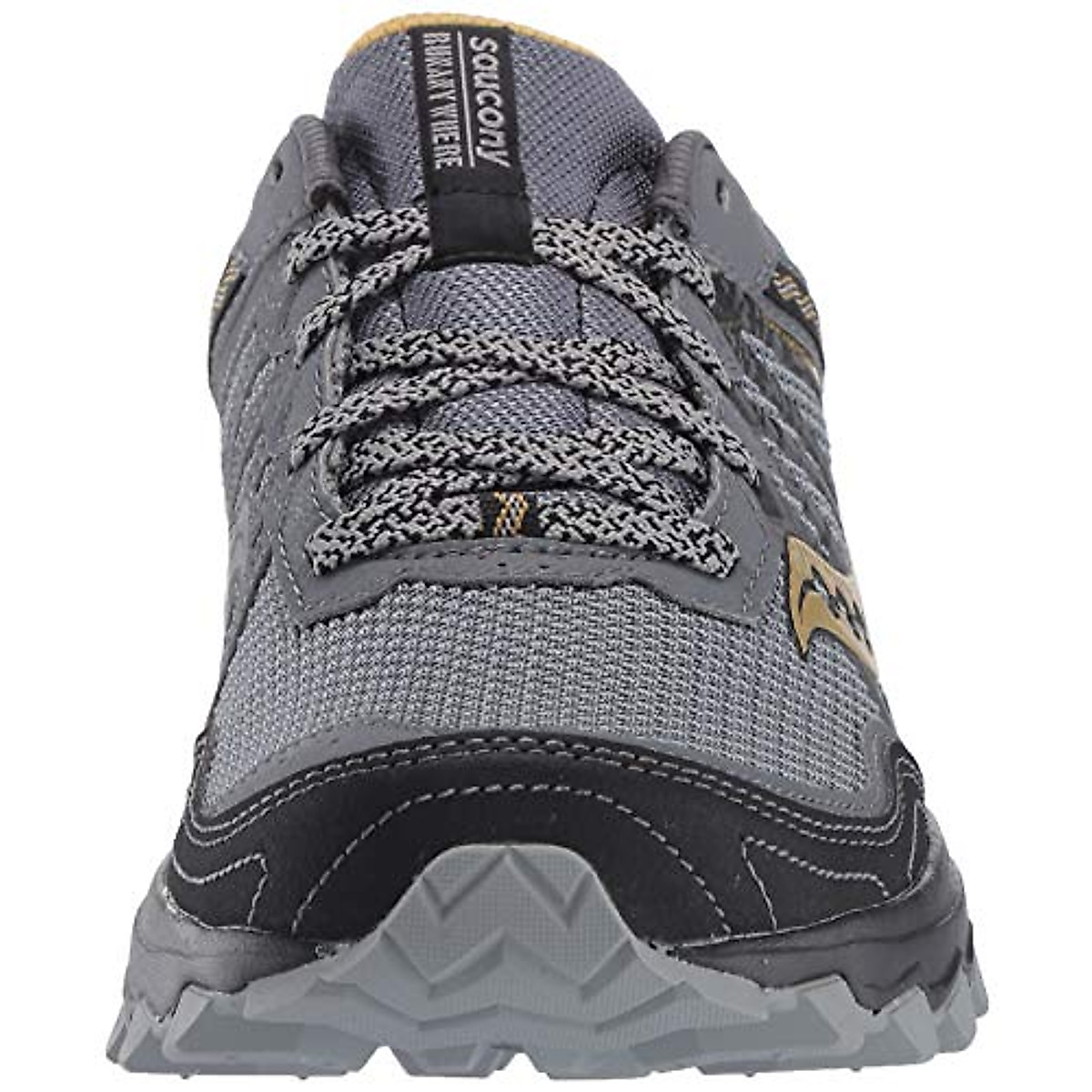 Saucony Men's Grid Excursion TR12 Trail Running Shoe, Silver | Gold, 10 W US
