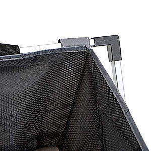 Amazon Basics Triple Laundry Basket Hamper, Dark Grey