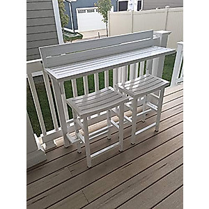 MIYU Furniture 3-piece Balcony Bar – Lily