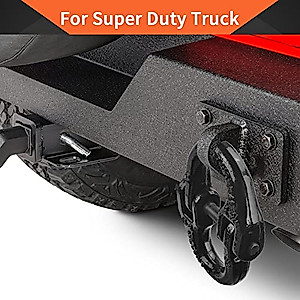 TBAPFS 1/2" Grade 80 Alloy Steel Hammerlock Coupling Link, Tow Hitch Hammer Lock Safety Trailer Chain Adapter Connector Link for Heavy Super Duty Truck Chain Hitch, 12000 Lbs Work Load Limit - Black