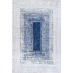 nuLOOM Pauline Contemporary Ombre Area Rug, 8' x 10', Blue