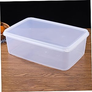 Anneome 6 Pack Fridge Storage Boxes Multi-function Fridge Organizer Reusable Food Containers for Daily Use