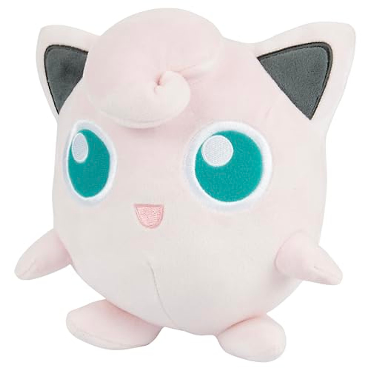 Pokémon 8" Jigglypuff Plush - Officially Licensed - Generation 1 Red and Blue Figure - Authentic Soft Stuffed Animal Toy - Valentine's Day & Easter Basket Stuffer Gift for Kids, Boys, Girls - 2+