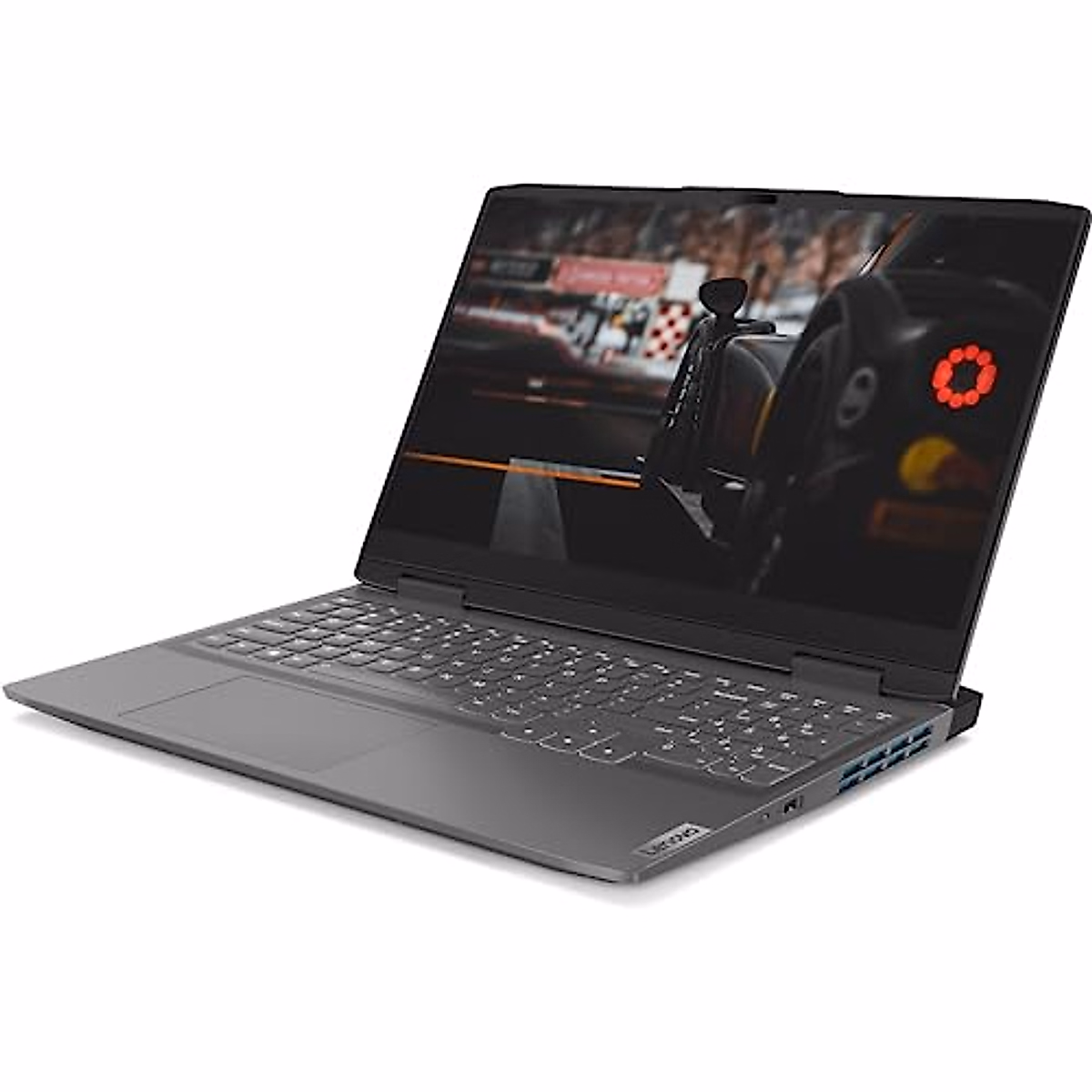 Lenovo LOQ Gaming Laptop, GeForce RTX 4050, AMD 8-Core Ryzen 7 7840HS(> i7-12700H), 15.6" FHD, 32GB DDR5 RAM, 2TB SSD, Backlit KB, Wi-Fi 6, Windows 11 Home, Gray