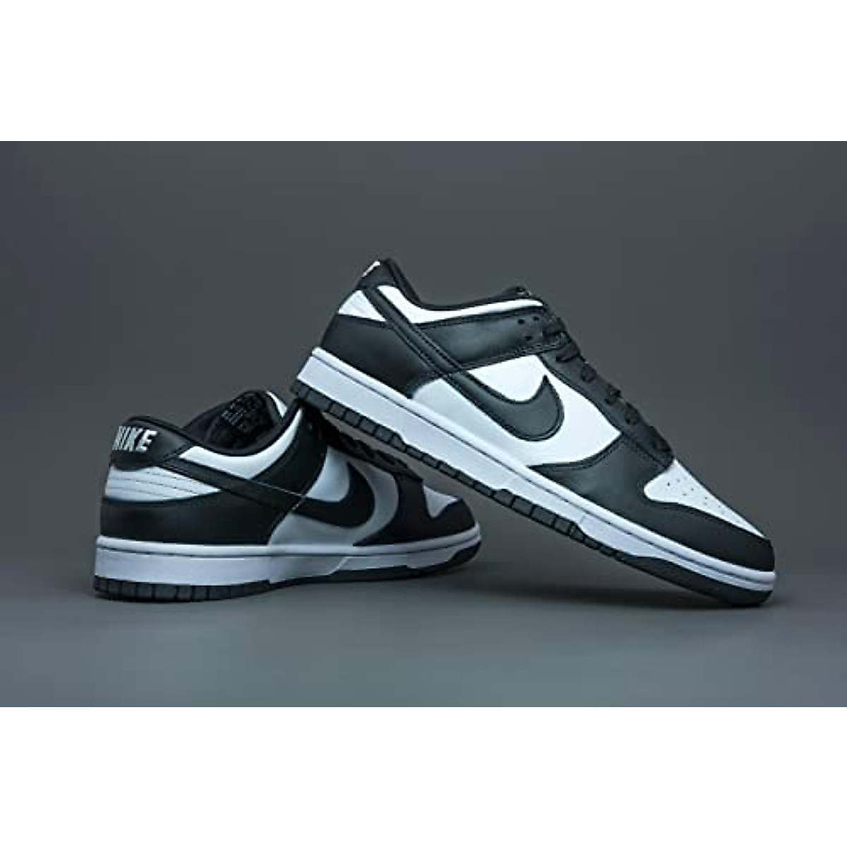 Nike Dunk Low Retro Men's Basketball Shoes, White Black White, 11 US