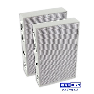 PUREBURG Replacement True HEPA Filter Kit Compatible with Honeywell InSight HPA5200B HPA5250 Air Purifiers & PowerPlus HPA3200, HRF-R2(Filter R) HRFSC1(Filter S) HRF-A200(Filter A) HRF-ARVP200
