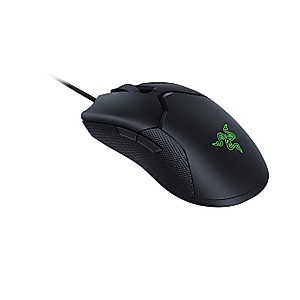Razer Viper 8K Hz - Ambidextrous E-Sport Gaming Mouse with 8,000 Hz HyperPolling Technology (Optical Focus + Sensor with 20K DPI, Optical Mouse switches, 71g Light) - Black