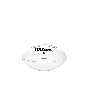WILSON NCAA Mini Autograph Football,White