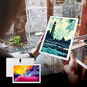 Ewbzo 10.1 Inch Tablet, 8-core IPS, HD Screen, WiFi, Bluetooth, Android Voice Call, Game Tablet, Support SIM Communication Function MTK, Android 5.1 Operating System